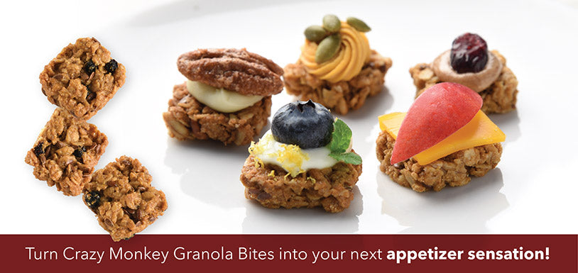 Crazy Monkey Granola Bites | Crazy Monkey Baking